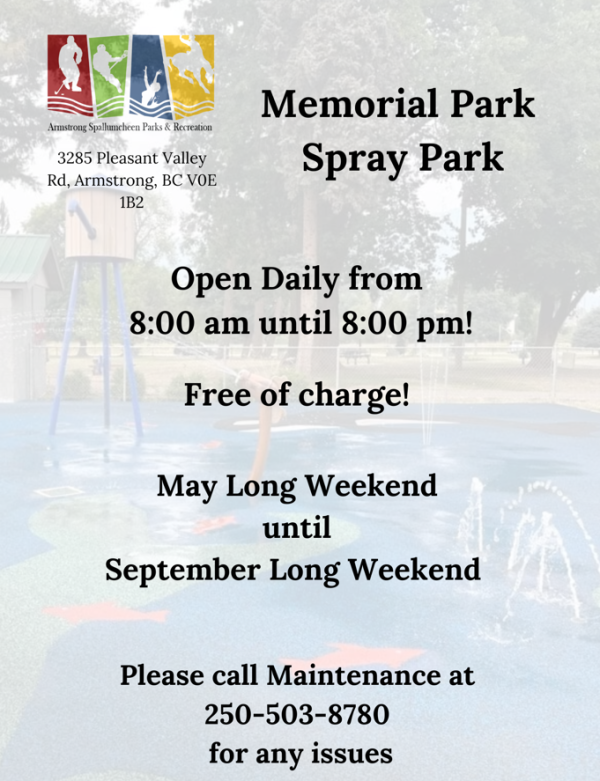 Armstrong Spallumcheen Outdoor Pool - Armstrong Spallumcheen Parks ...